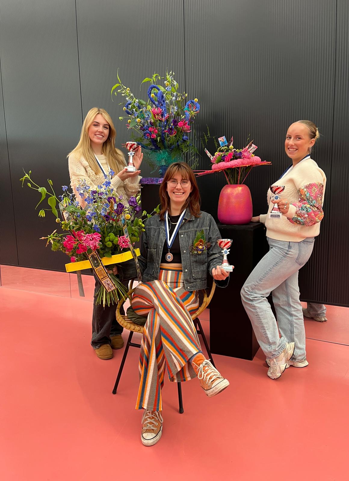 Melanie van der Vliet wint interne voorronde Skills Heroes Bloembinden ...